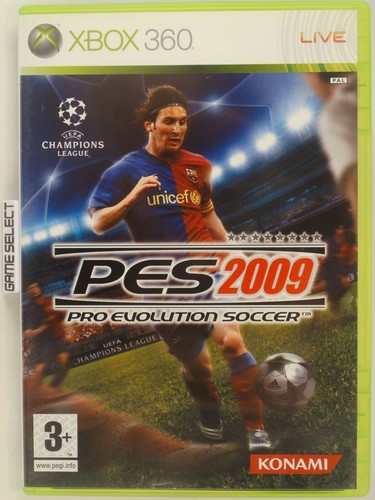 PRO EVOLUTION SOCCER 2009 Pes 9 09 Microsoft Xbox 360 Pal Eng ...