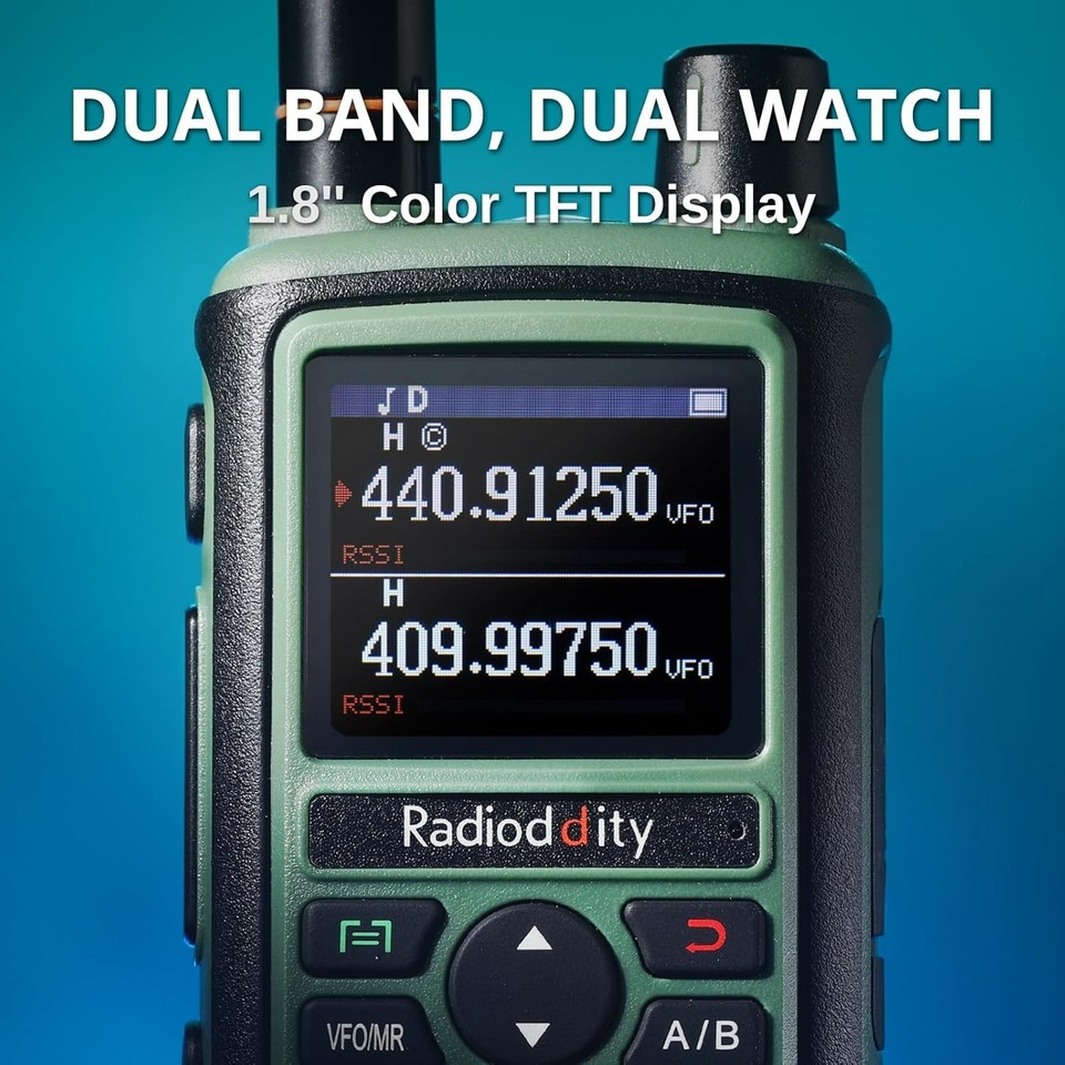 Digital Handheld Radio Scanner Fire Police VHF FM EMS Ham 2 Way ...