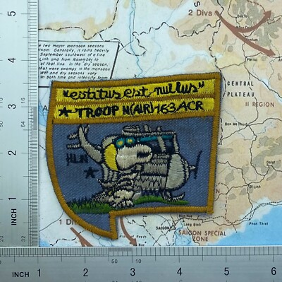 Patch , N Troop(AIR), 163rd Armored Cavalry Regiment , snooy usaf patch ...