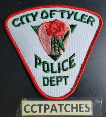 TYLER, TEXAS POLICE SHOULDER PATCH TX | eBay