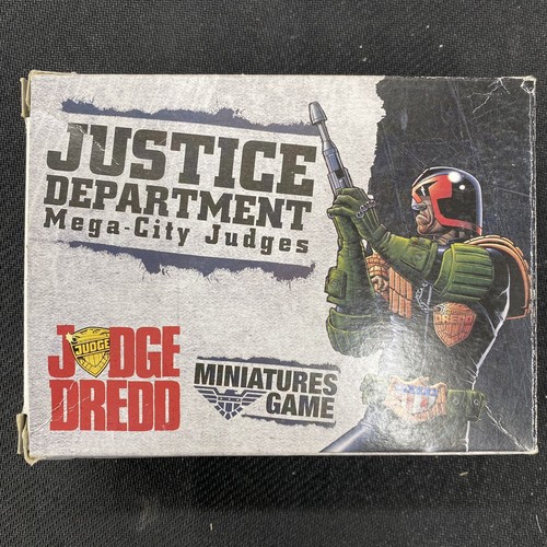 Warlord Games Judge Dredd Justice Department Mega-City Judges ...