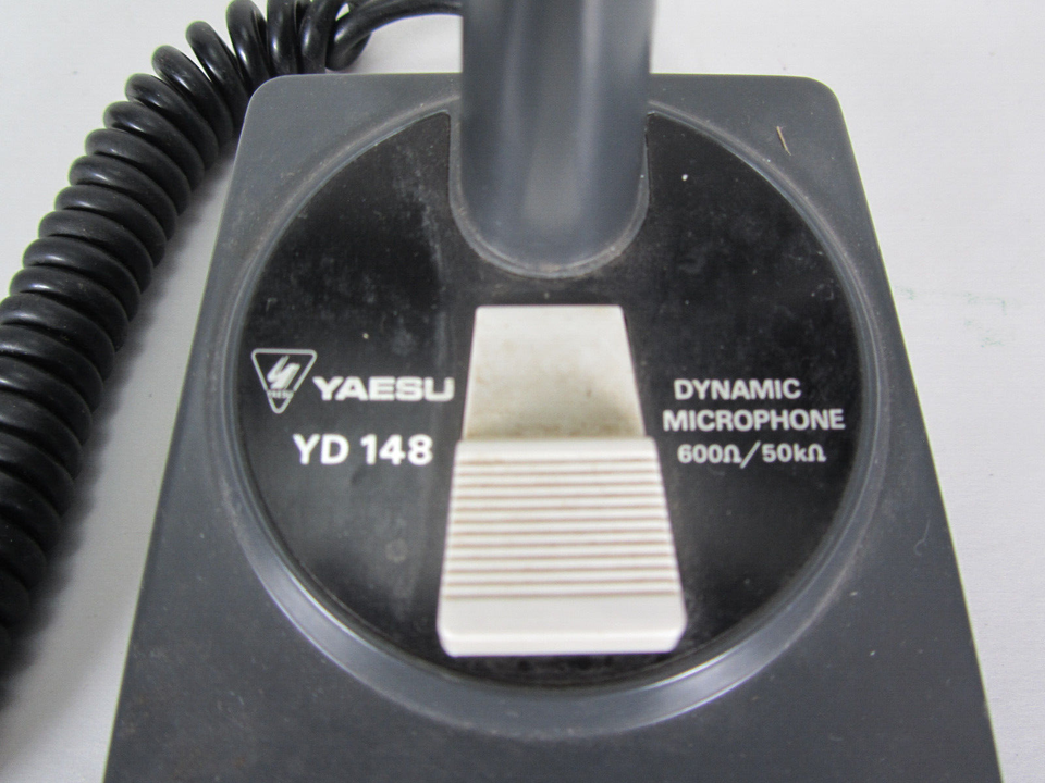 Yaesu YD148 Dynamic Desk Stand Microphone For Ham Radio | eBay