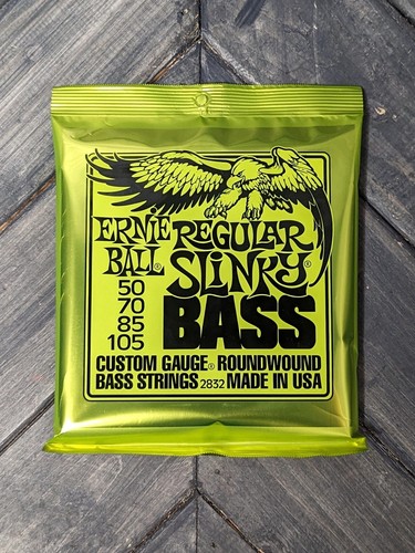 Ernie Ball Regular Slinky 4 String Nickel Wound Bass Strings | eBay