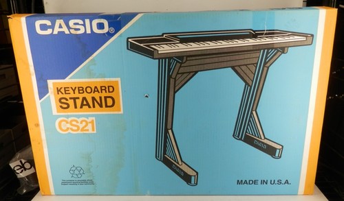 Casion CS21 Heavy Plastic Keyboard Stand VINTAGE Made in USA | eBay