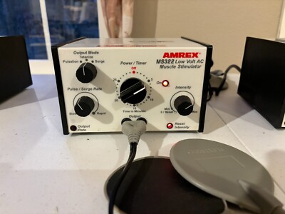 Amrex MS322 Low Volt AC Muscle Stimulator Therapy Unit | eBay