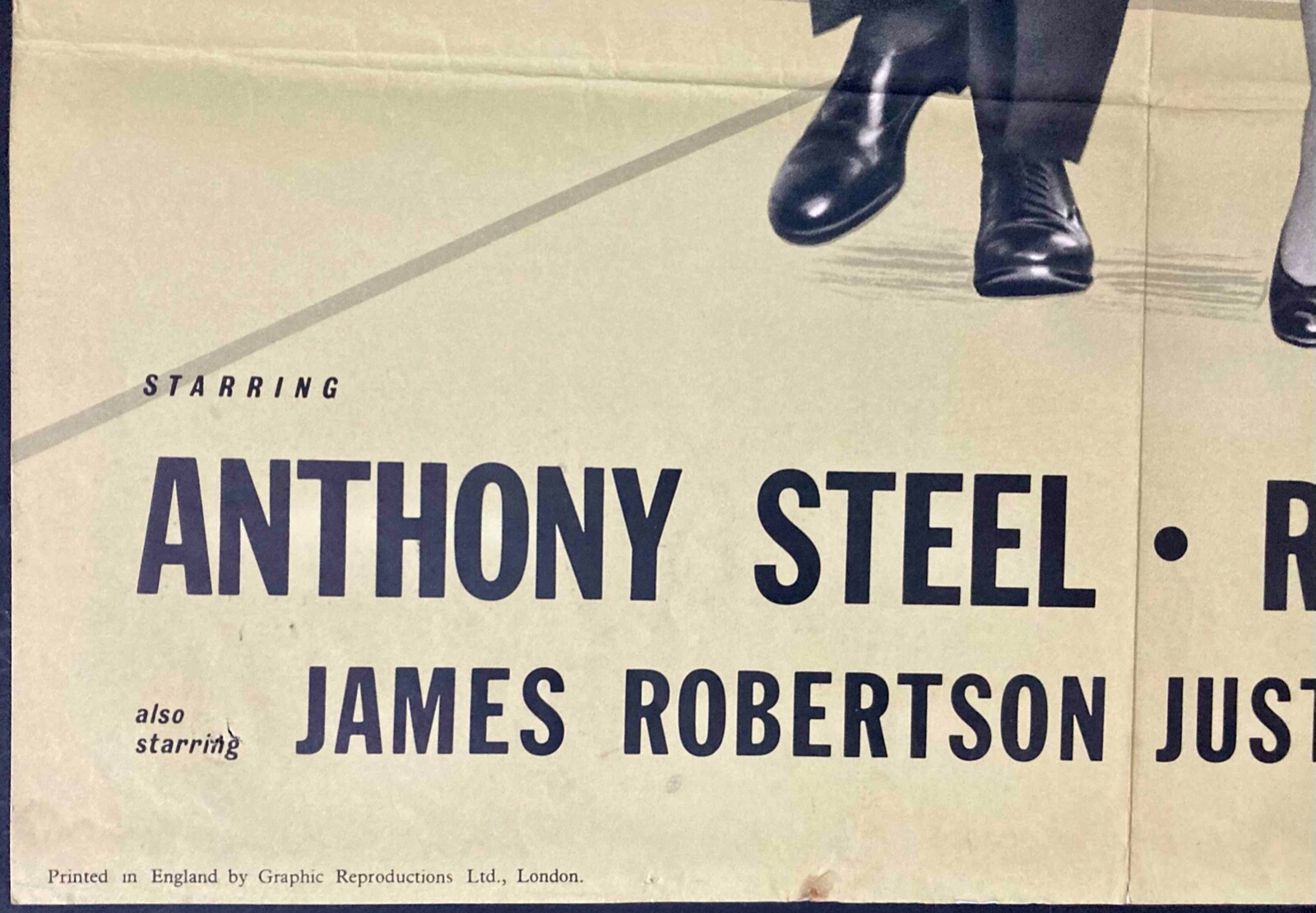 Out of the Clouds Original Quad Movie Cinema Poster Anthony Steele Ealing 1955 | eBay UK