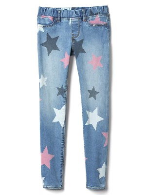 Gap Star Print Jeggings in High Stretch Denim 616 Size Reg 14 item ...