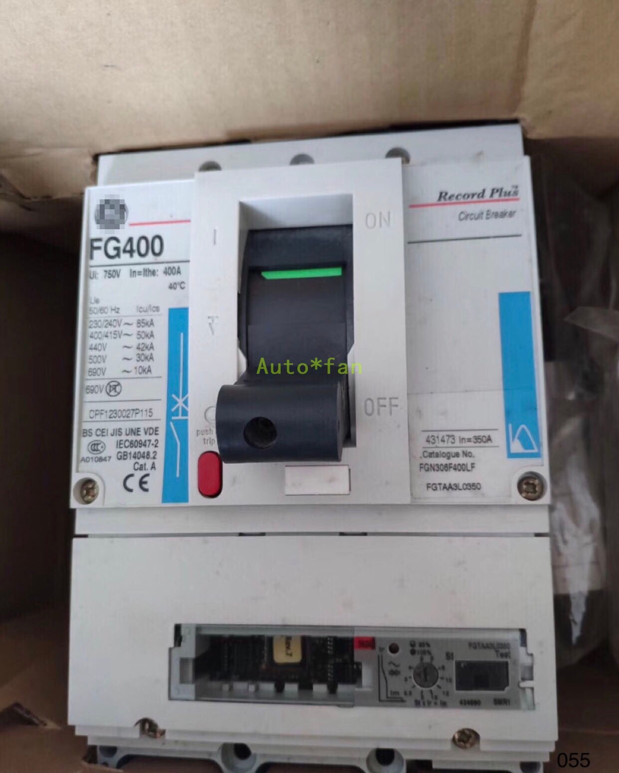 Circuit breaker FG400 400A | eBay
