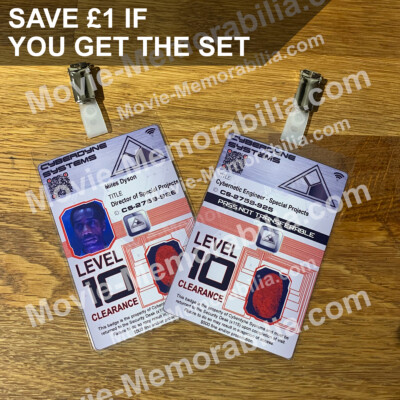 Cosplay Terminator Cyberdyne Systems ID Badge Free UK Postage | eBay