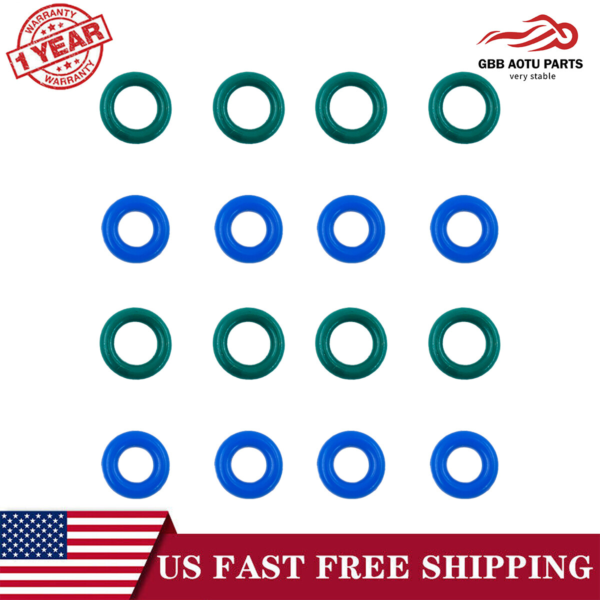 Fuel Injector Repair Kit 0280158091 0280158077 O-Rings For 2005-2009 GM ...