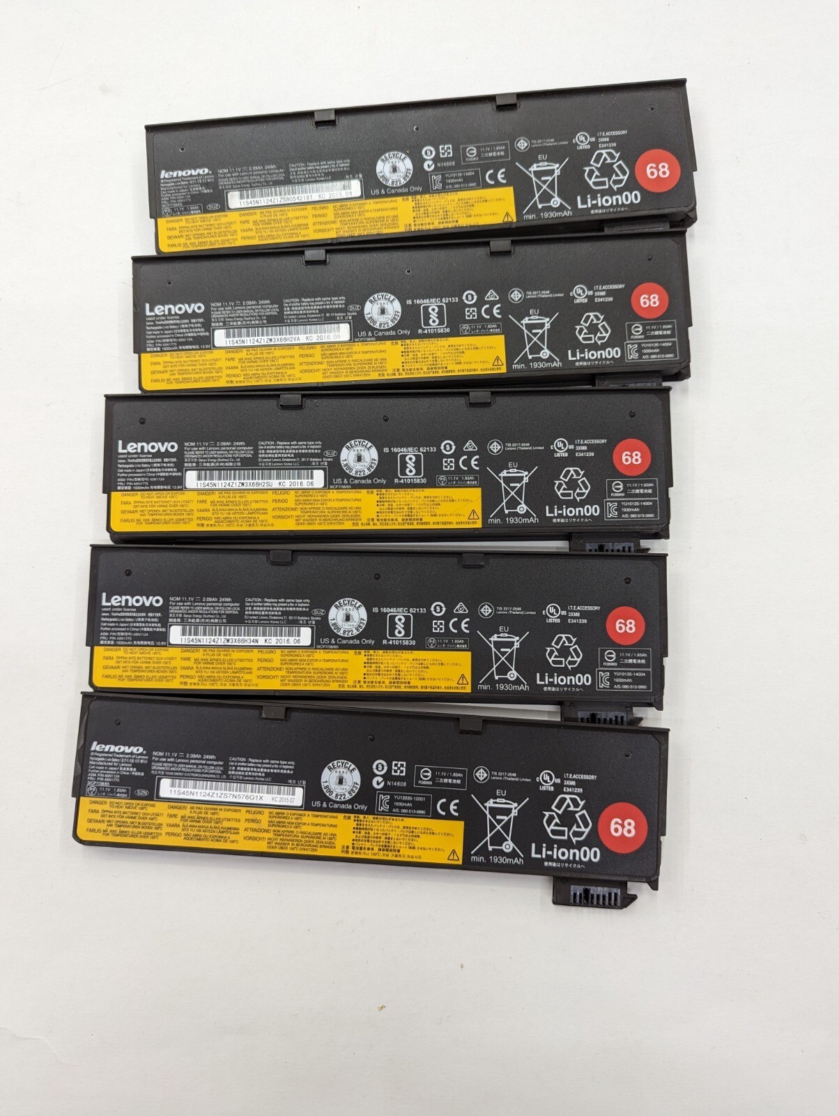 Genuine T460 Battery 24Wh For Lenovo Thinkpad 45N1124 45N1775 | eBay