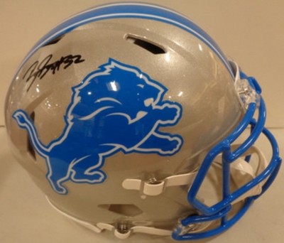 Brian Branch Autographed Detroit Lions 2024 On Field Authentic Helmet ...