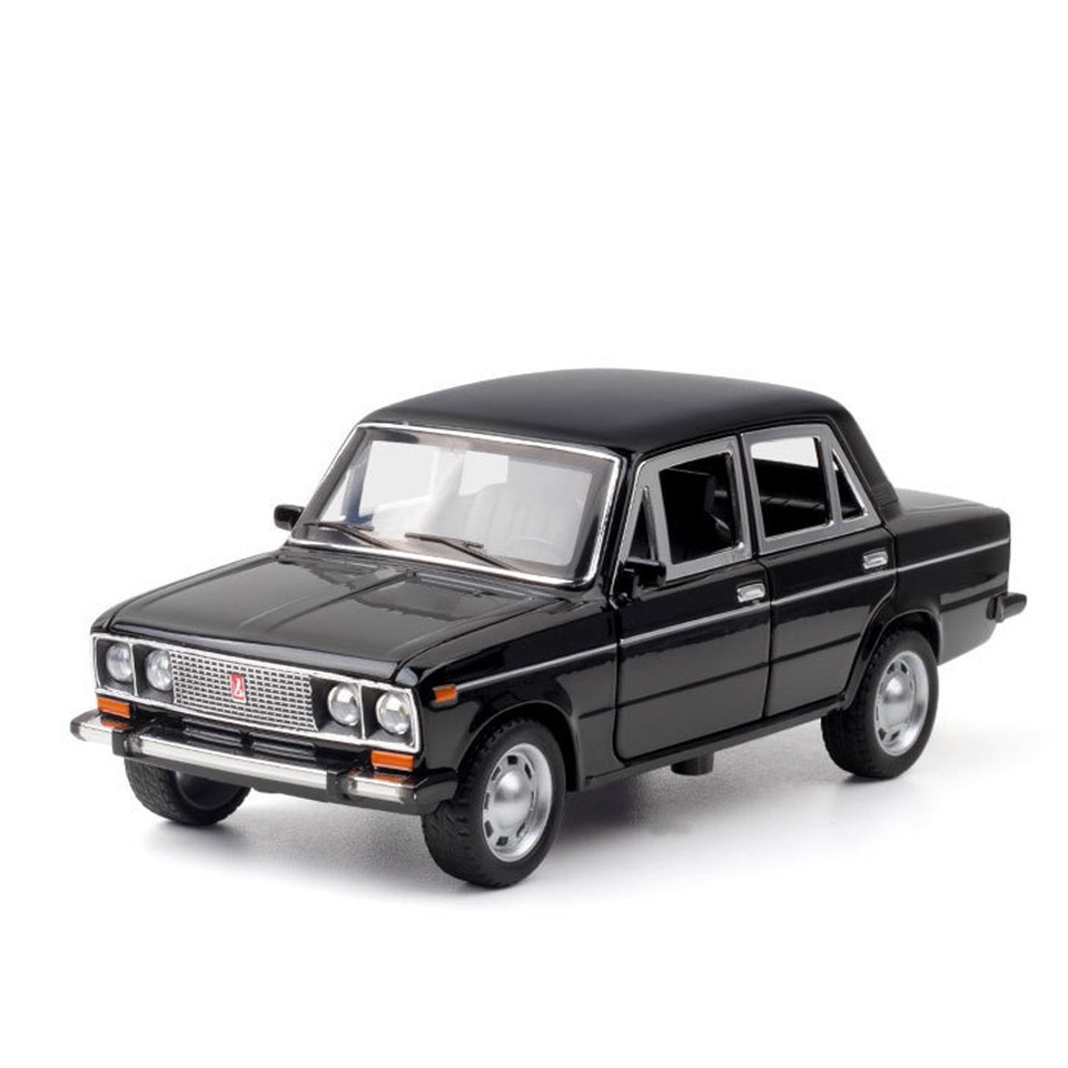 Pull-Back Lada Retro Model Car with Sound & Light - 1:24 Alloy ...