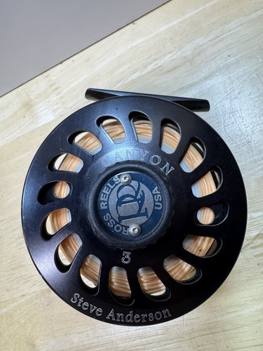 Ross Reels Canyon #3 Used Fly Reel Fishing Aluminum USA | eBay