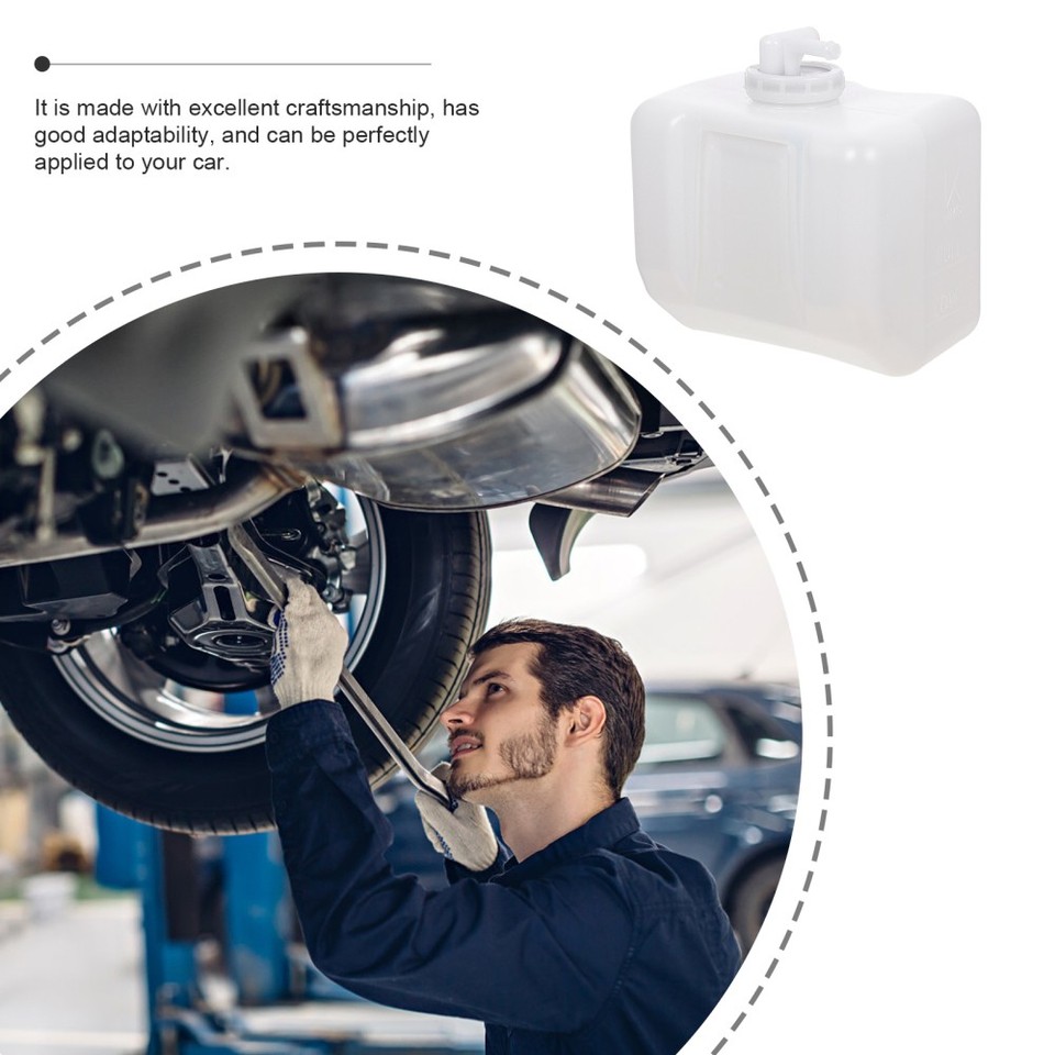 Plastic Radiator Overflow Reservoir Tank Replacement for Coolant ...