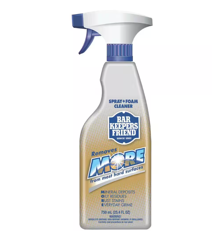 Bar Keepers Friend More Spray & Foam (25.4 oz. 3 Pack) Rust Grime ...