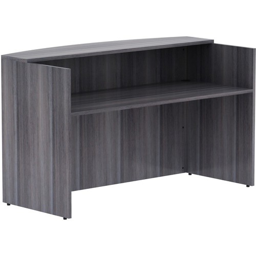 Lorell Weathered Charcoal Laminate Desking (llr-69595) (llr69595 ...