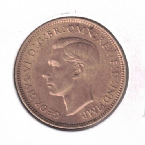 1939 Great Britain Uncirculated One Farthing KGVI & Eurasian Wien on ...
