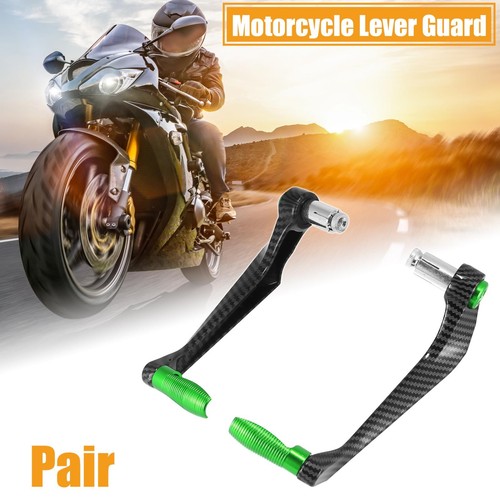 Pair Universal 7/8" Motorcycle Brake Clutch Lever Guard Protector 22mm ...