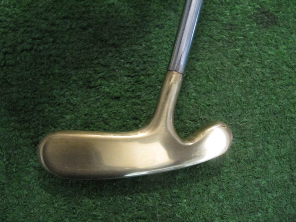 VINTAGE BULLSEYE PUTTER, 35", NICELY REFINISHED, ORANGE TREE GOLF CLUB ...