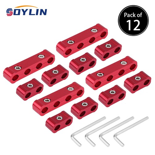Engine Spark Plug Wire Aluminum Separator Divider 8mm 9mm10mm Fit for ...