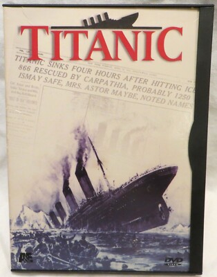 Titanic - A&E Documentary Out Of Print DVD | eBay