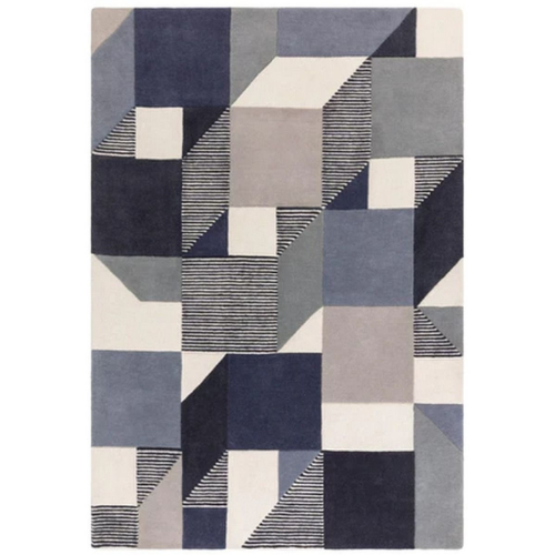 HAND-TUFTED MODERN DESIGN RUG, SOFT & DURABLE 100% WOOL CARPET ...