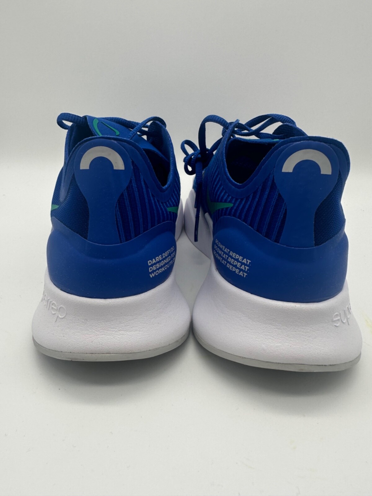 BRAND NEW RARE Men's Nike Superrep Go Mesh Sz 10 Sneakers Blue/White ...