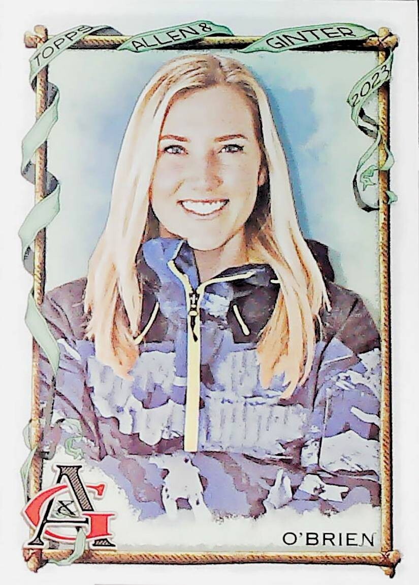 2023 Topps Allen & Ginter #266 NINA O'BRIAN WINTER GAMES ATHLETE free ...