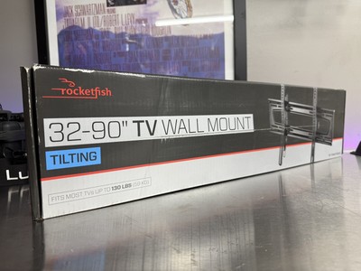 Rocketfish RF-TVMLPTO3V3-Tilting TV Wall Mount 32-75” TV up to 130LBS ...