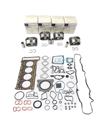 Engine Rebuild Kit Pistons Gasket For Mercedes-Benz C200 CGI W204 W212 ...