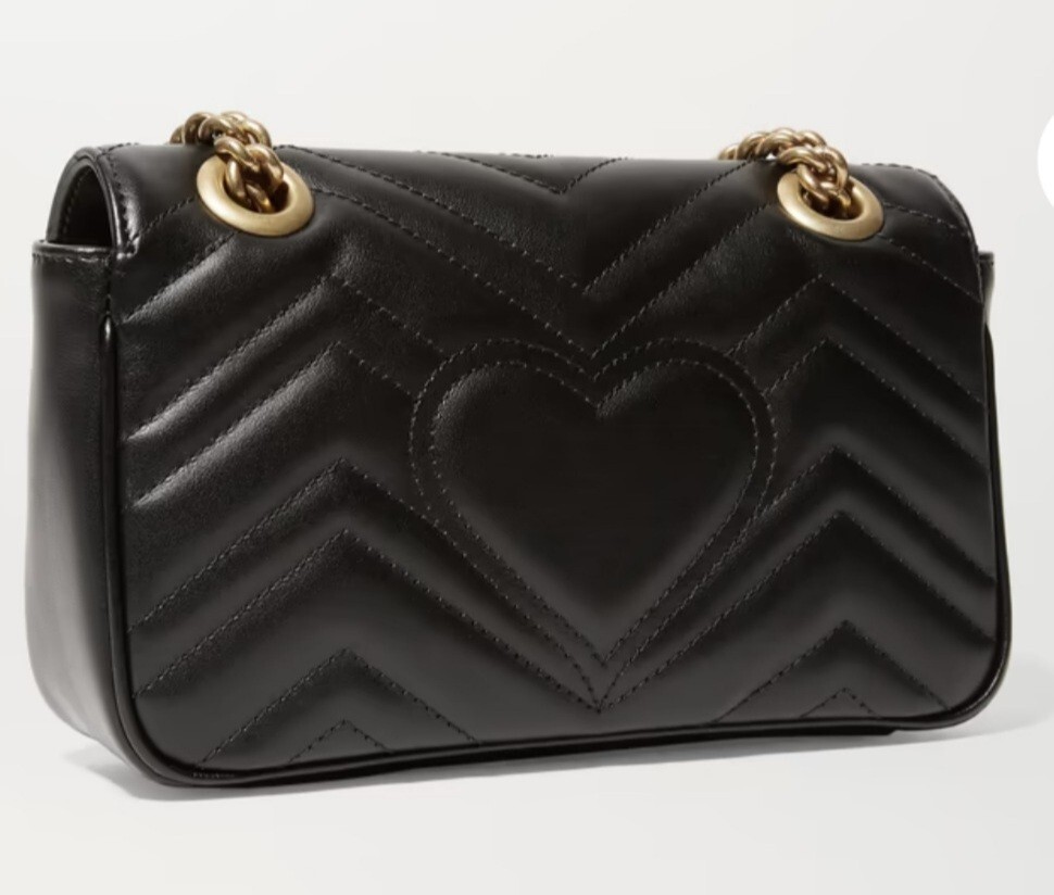 Gucci GG Marmont quilted leather shoulder bag - Gem