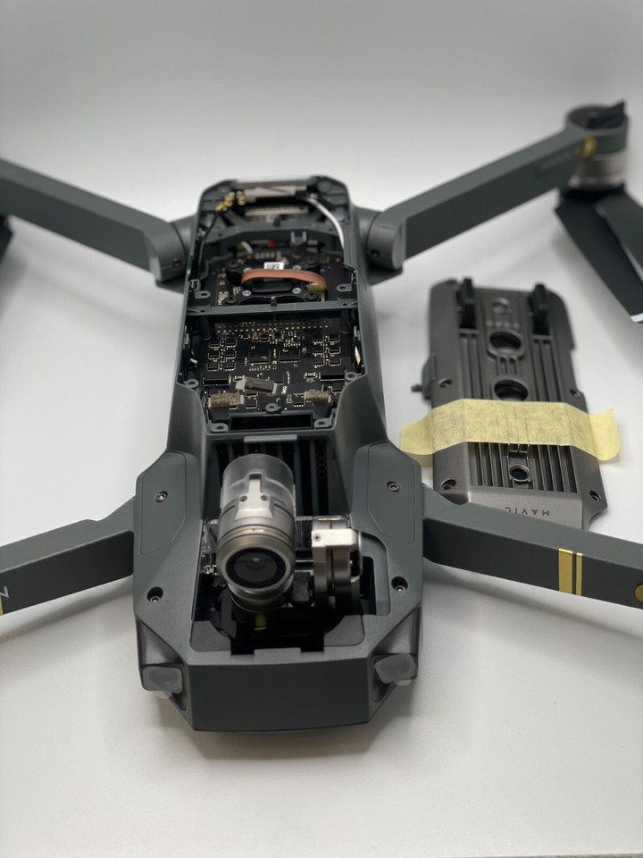 DJI Mavic Pro 4K Camera Drone - Gray comes with drone as parts ...