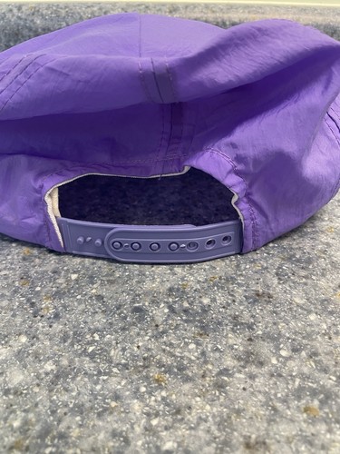 Vintage Vantage Championship Golf Snapback Nylon Purple Trucker Hat ...