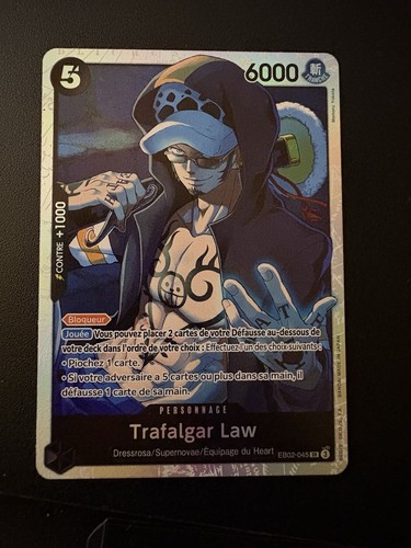 Trafalgar Law SR / Eb02-045 / One Pièce 25eme Collection Anime | eBay
