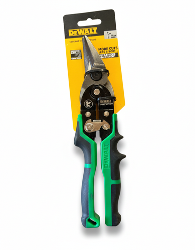 DEWALT Ergo Aviation Snips Right Cut DWHT14674 – Heavy Duty Sheet Metal ...