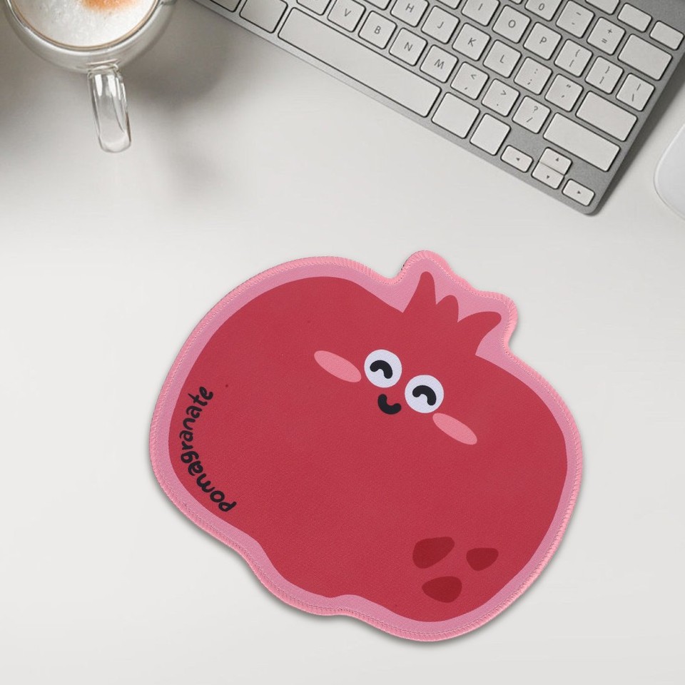 Cute Fruit Mouse Pad: Kawaii Pomegranate Mouse Pad For Women - Office ...