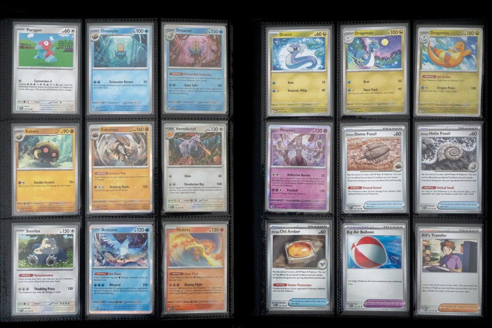 Pokemon SV 151 Complete Base Set 165/165 with all 12 EX & Holo Cards ...