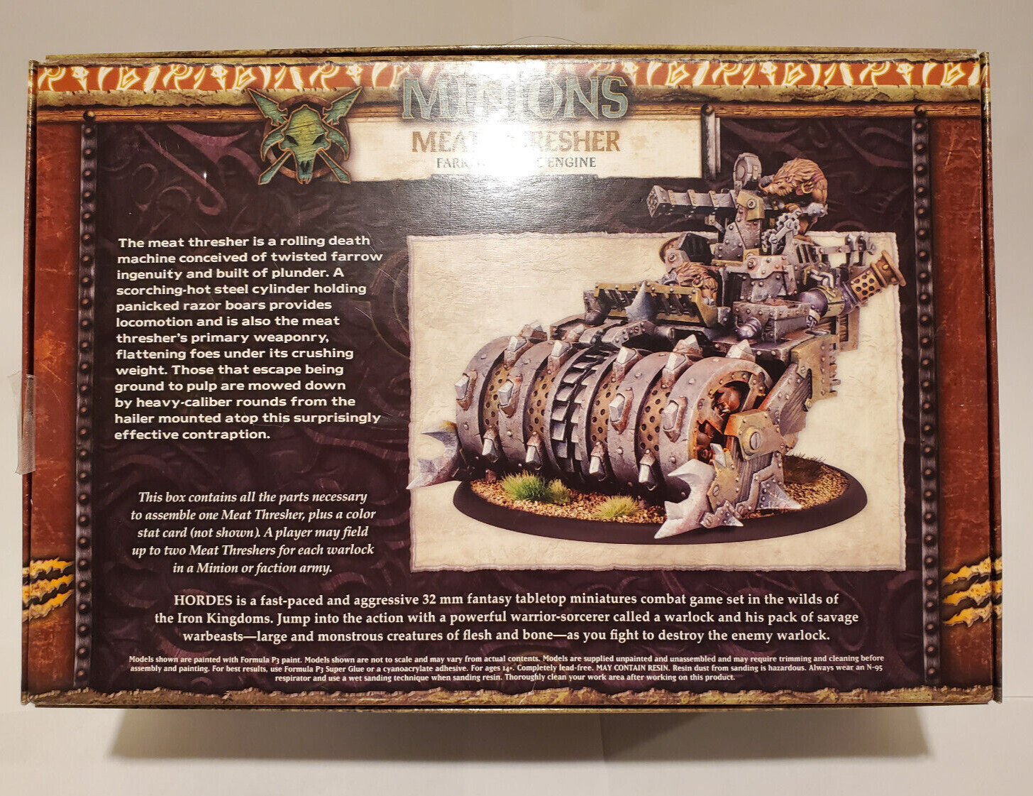 Hordes: Minions - Meat Thresher Farrow Battle Engine PIP75055 NIB | eBay