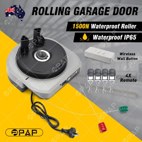 1500N Automatic Roller Garage Door Opener W/ 4 Remote Controls IP65 ...