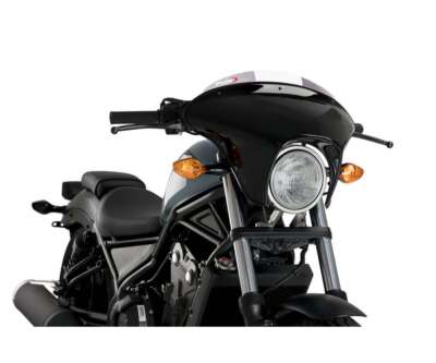 Puig Windshield Transparent Batwing Sport 21059W HONDA REBEL CMX 500 ...