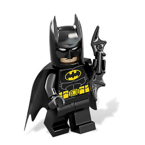 SH016 LEGO Batman Black Suit Yellow Belt & Crest 2012 Minifigure 6863 ...