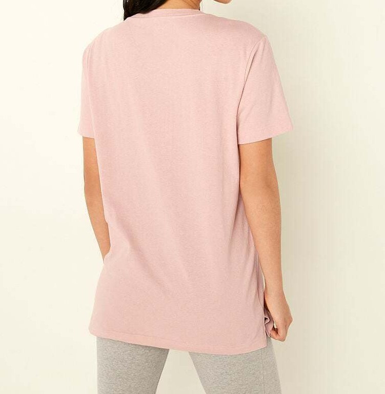 Victoria's Secret PINK CAMPUS / RINGER / HENLEY SHORT SLEEVE T-SHIRT XS ...