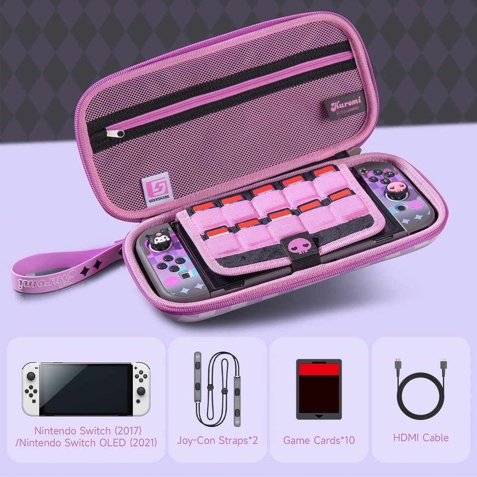 Protective Case for Nintendo Switch / Switch OLED Shell Cover Screen ...