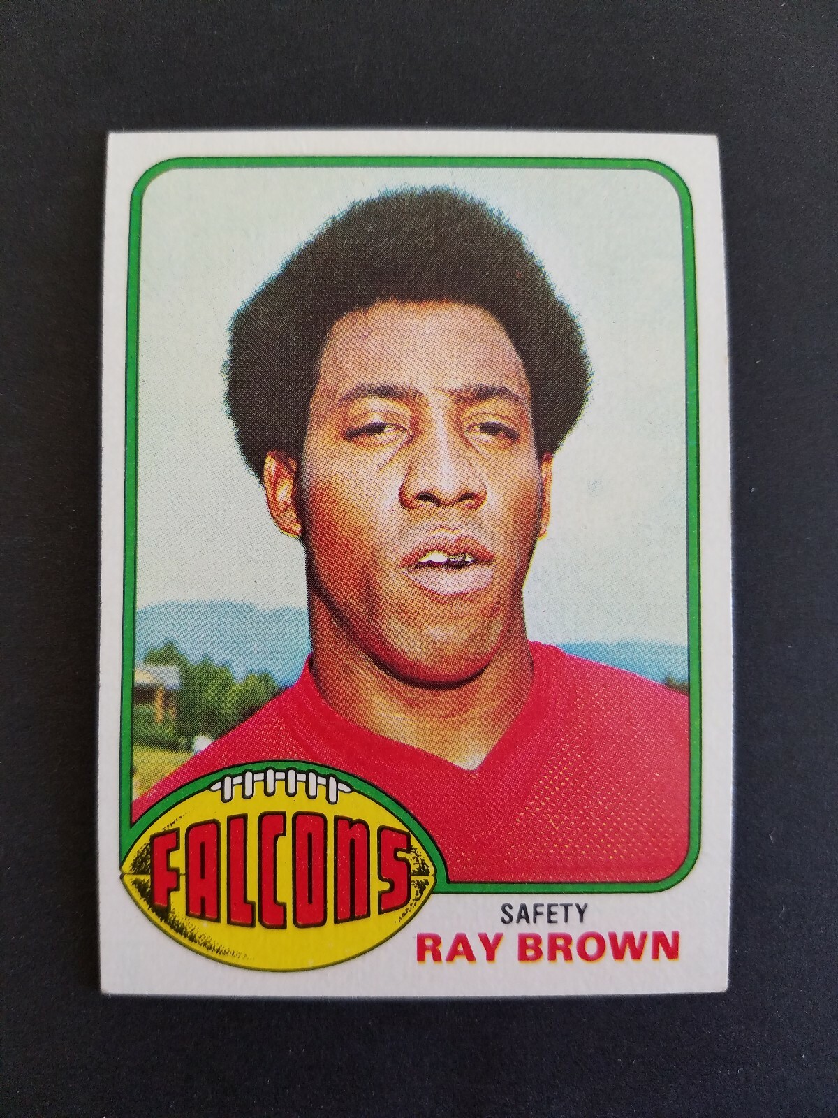 1976 TOPPS FOOTBALL #307 RAY BROWN ATLANTA FALCONS NR.MT./MINT | eBay