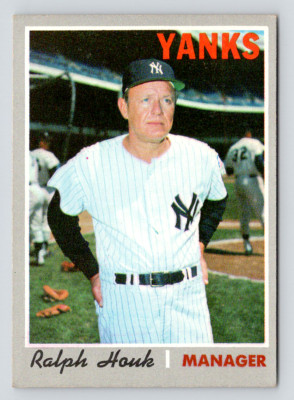 1970 Topps Card, #273 Ralph Houk, New York Yankees | eBay