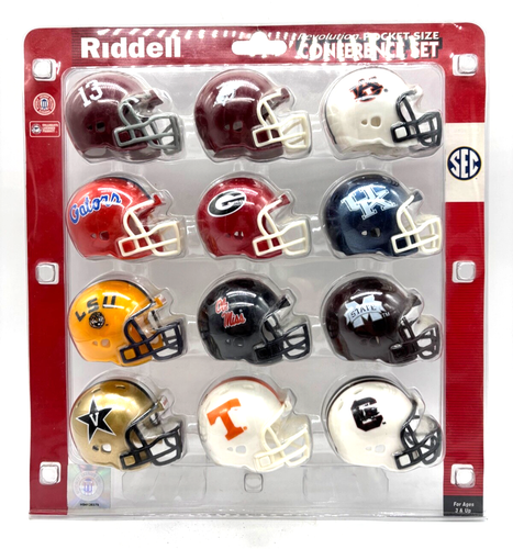 SEC Southeast Conference NCAA College Revolution Football Pocket Pro ...
