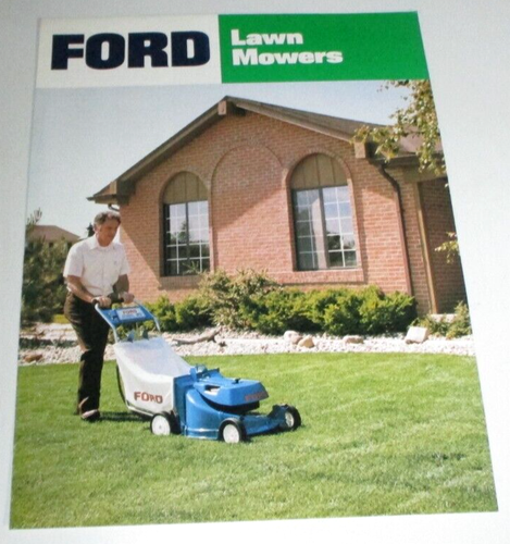Ford LM-21 LM-20 LM-20SP LM-18 Walk Behind Lawn Mower Tractor Brochure ...