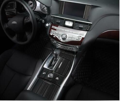 For infiniti Q70 Q70L 2014-2020 Black titanium central console Gear ...