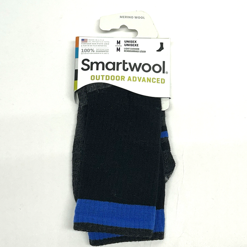 Smartwool Outdoor Advanced Unisex Medium Merino Wool Black Lt Crew ...